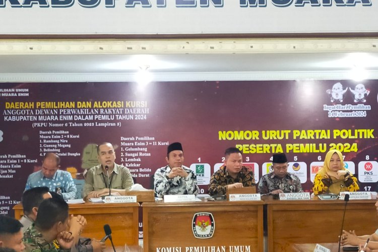 KPU Muara Enim Tetapkan Titik Lokasi Pemasangan Alat Peraga Kampanye ... KPU Muara Enim Tetapkan Titik Lokasi Pemasangan Alat Peraga Kampanye ...